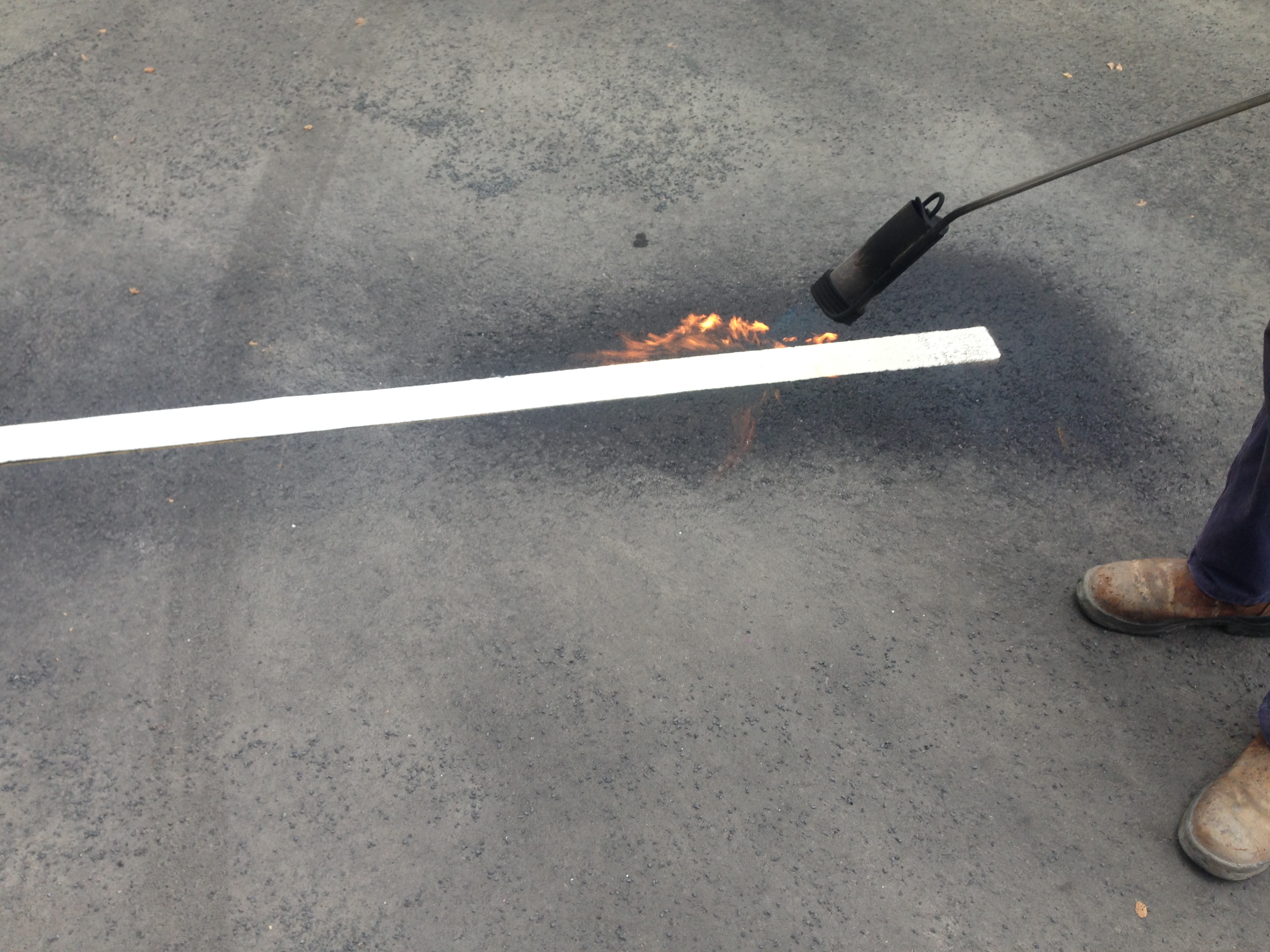 Canberra Line Marking Services | Thermo plastic line marking | Canberra